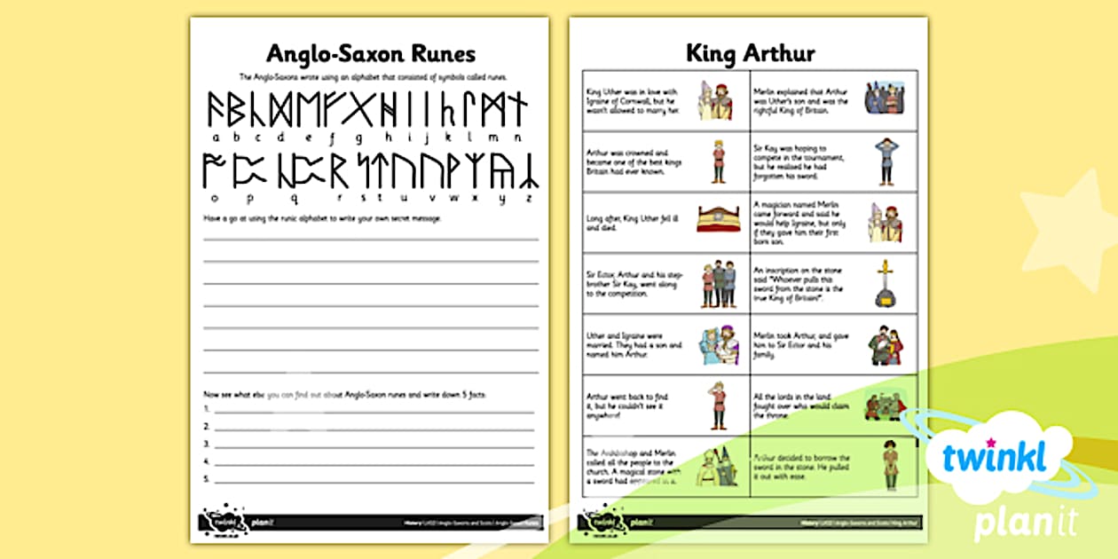 History: Anglo Saxons and Scots LKS2 Unit Home Learning Tasks