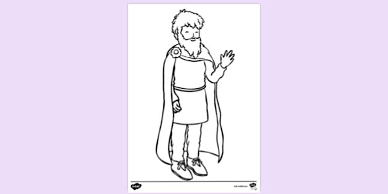 Finnegas Waving Goodbye Colouring Sheet (teacher made)