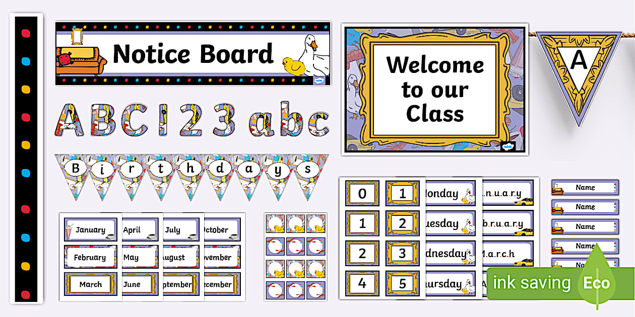 Friends Display Pack | Classroom Decor | South Africa