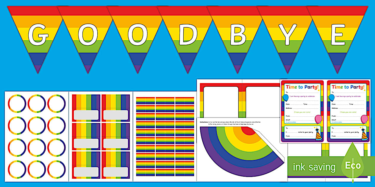 Goodbye Party Resource Pack (teacher made) - Twinkl