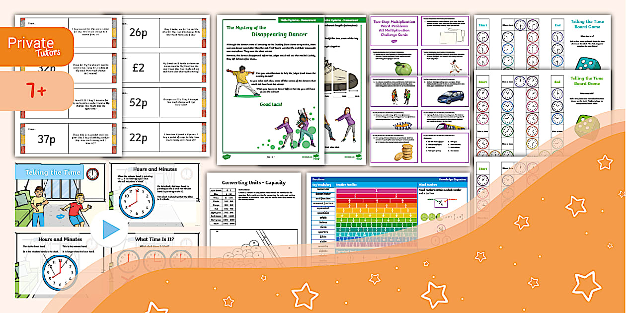 👉 7+ Maths Concepts Pack (teacher made) - Twinkl