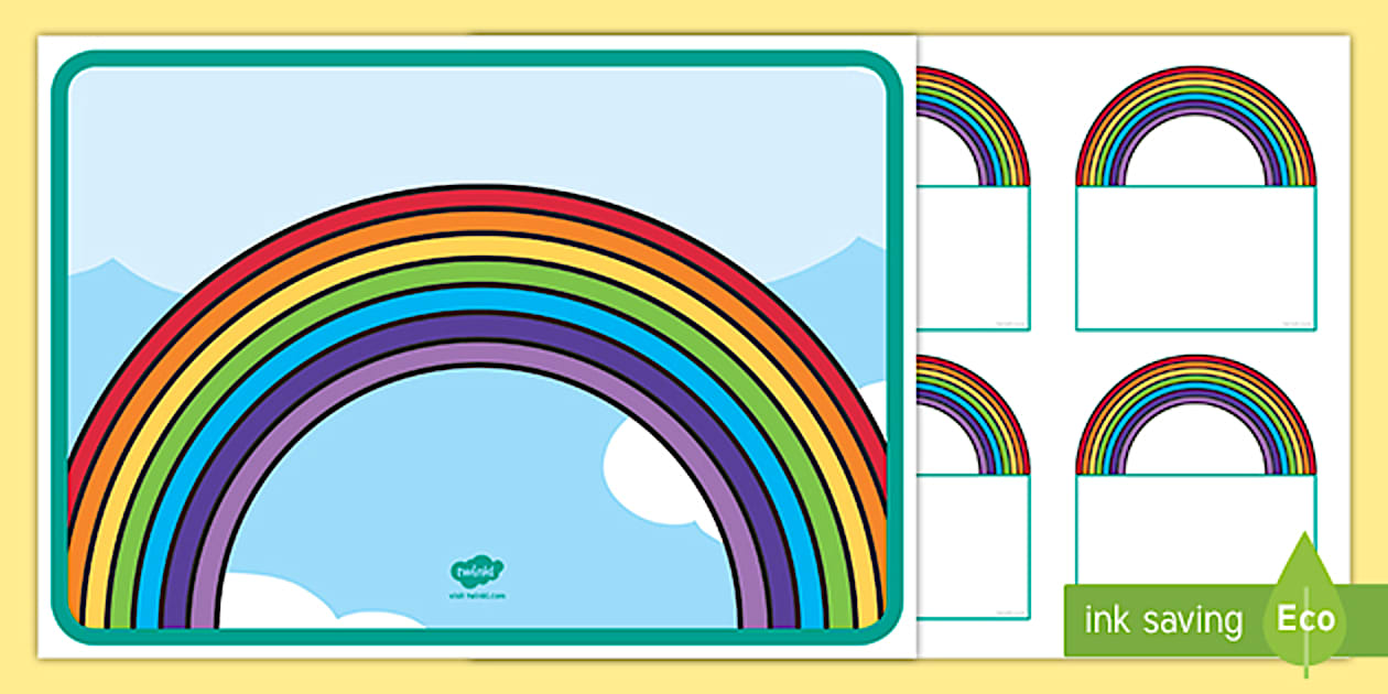 Excitement Rainbow Activity Pack,excitement rainbow - Twinkl