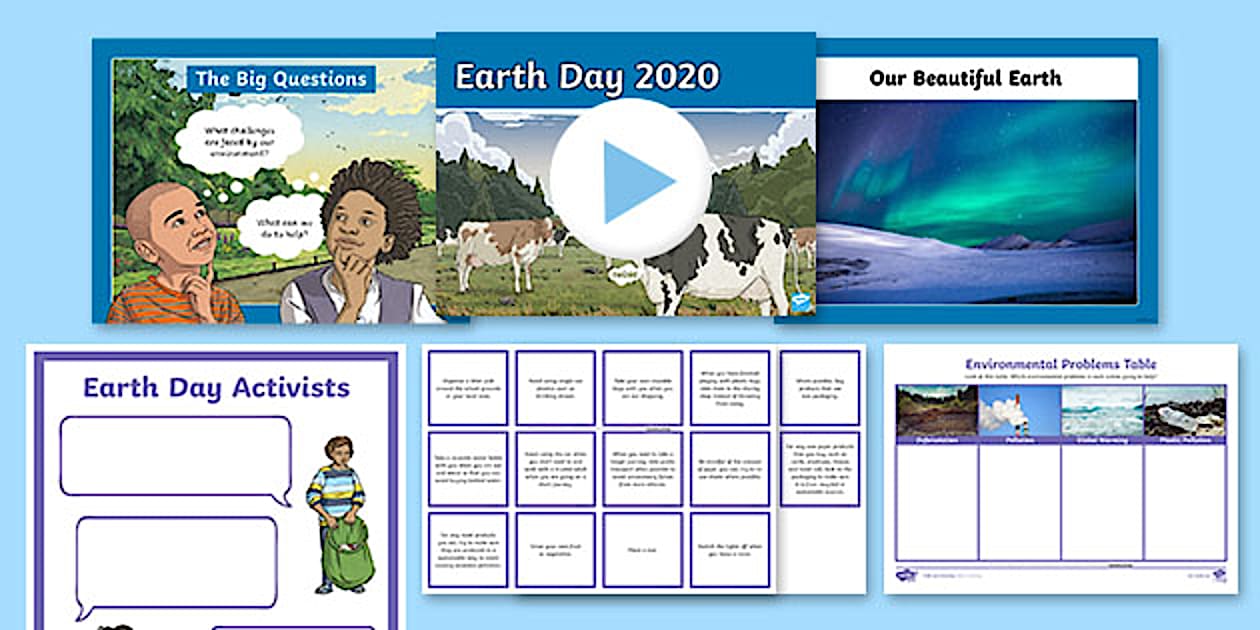 Earth Day Home Learning Pack 7 - 11 (teacher made) - Twinkl