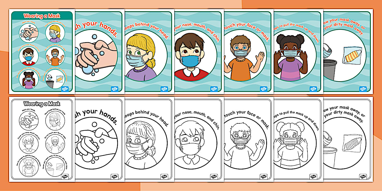 Wear Your Mask Classroom Posters | Printable Resource