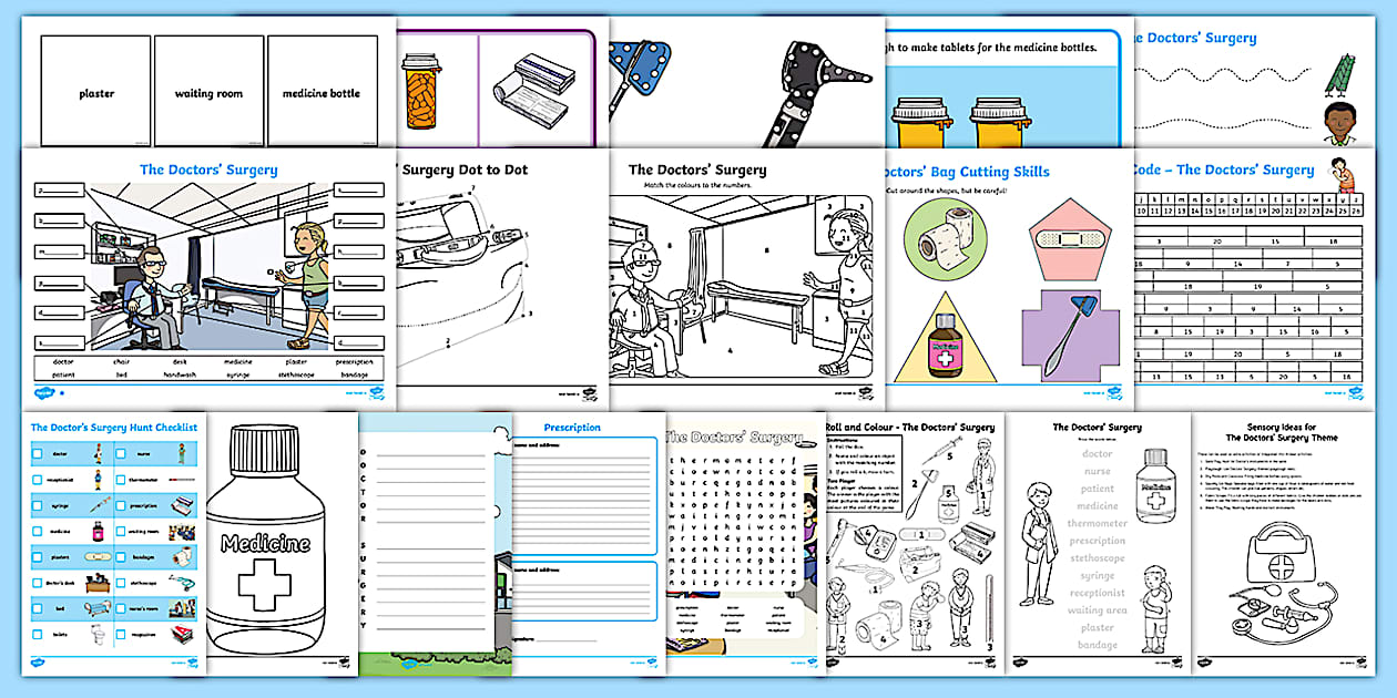 The Doctors' Surgery Aistear Activity Pack
