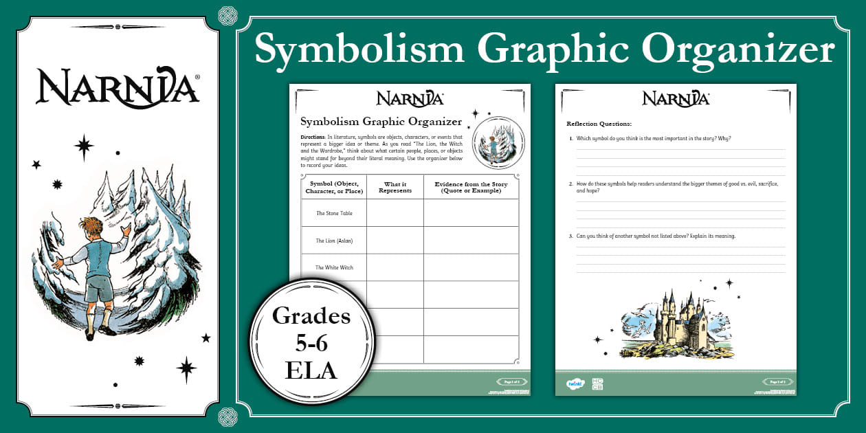 The Lion, Witch and Wardrobe: Symbolism Graphic Organizer