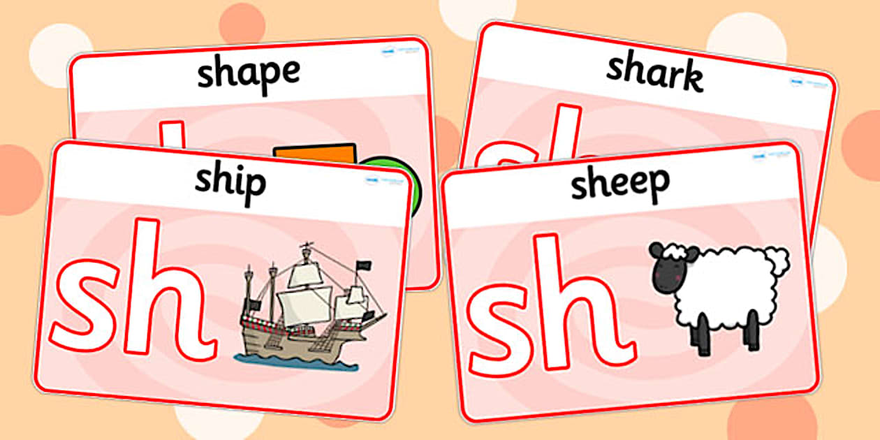 Editable sh Sound Modelling Dough Mats (teacher made)