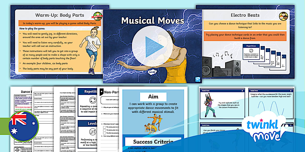 Move PE Year 6 Dance: Electricity Lesson 4: Musical Moves