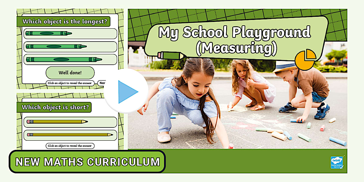 Measuring My Playground PowerPoint (Teacher-Made) - Twinkl