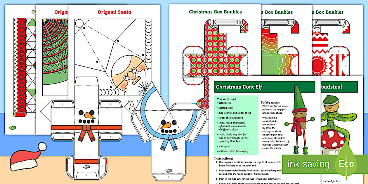 Australian Christmas Crafts | Primary Resources | Twinkl