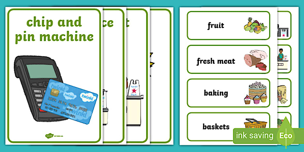 Supermarket Signs (teacher made) - Twinkl