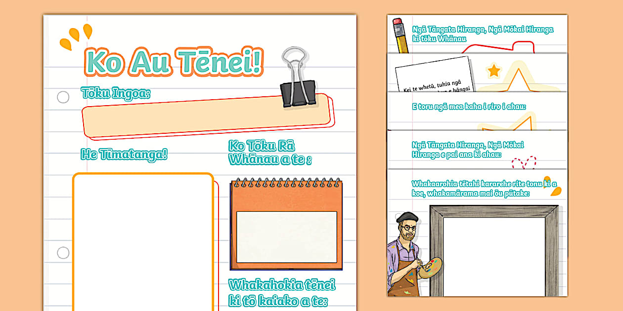 Ko Au Tēnei! - He Pukapuka Whakamōhio (Teacher-Made)