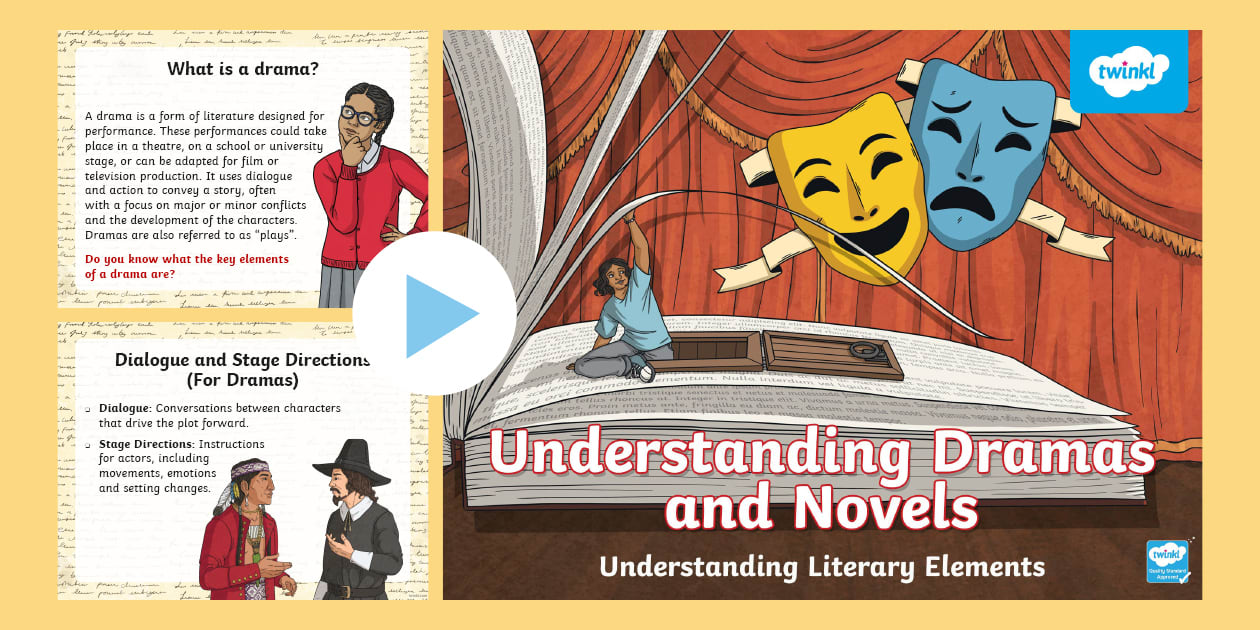 Understanding Dramas & Novels (teacher made) - Twinkl