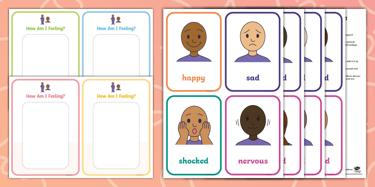 Twinkl Symbols: How Am I Feeling? Feelings Chart - Twinkl
