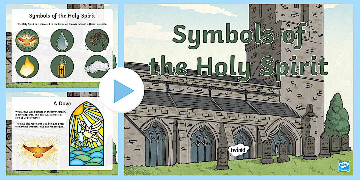 Symbols of the Holy Spirit PowerPoint - Twinkl