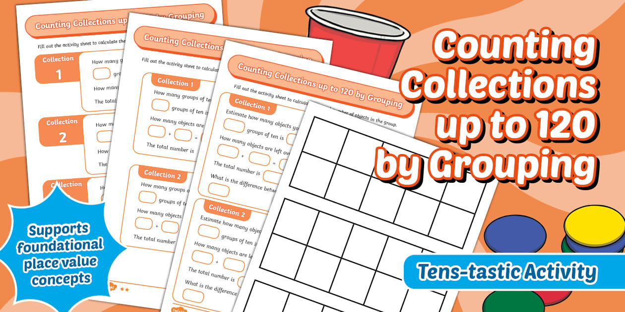 Grouping Activity Sheet for Place Value