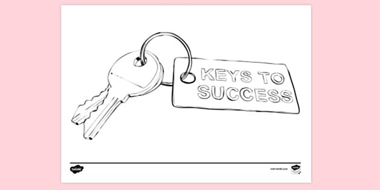 Key Colouring | Colouring Sheets (teacher made) - Twinkl
