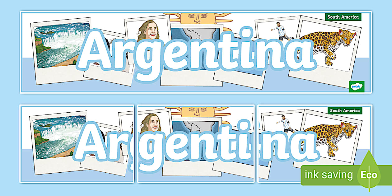 KS2 Argentina Display Banner (teacher made) - Twinkl
