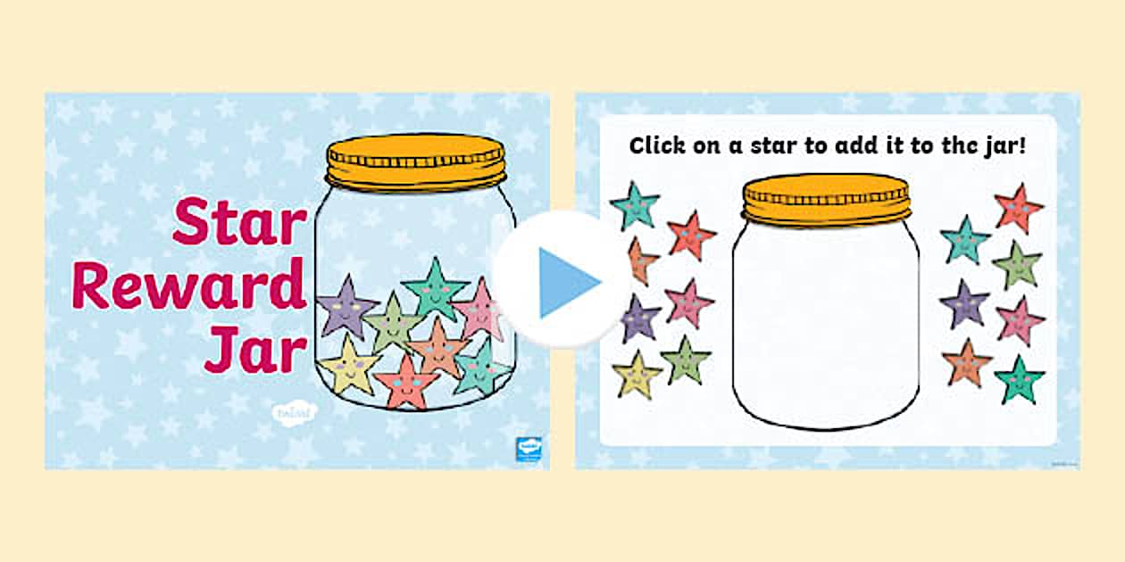 Star Reward Jar PowerPoint (teacher made) - Twinkl