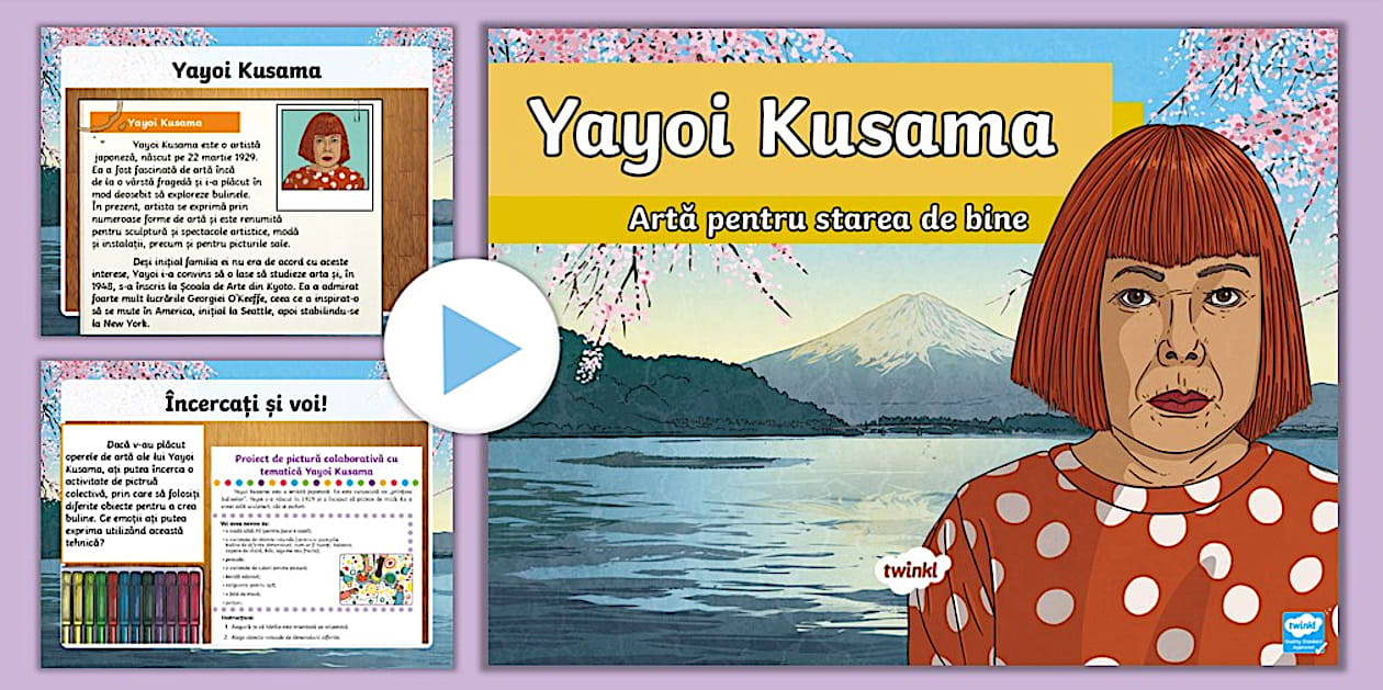 Yayoi Kusama – Prezentare PowerPoint - Twinkl