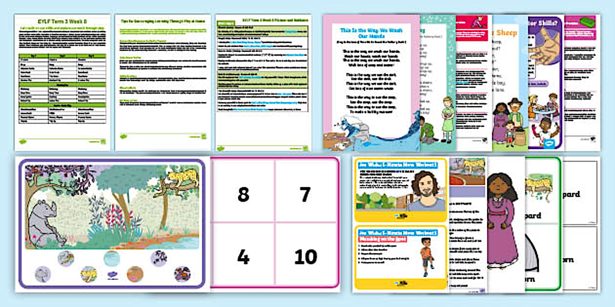 EYLF Term 3 Week 8 Remote Home Learning Pack | Primary