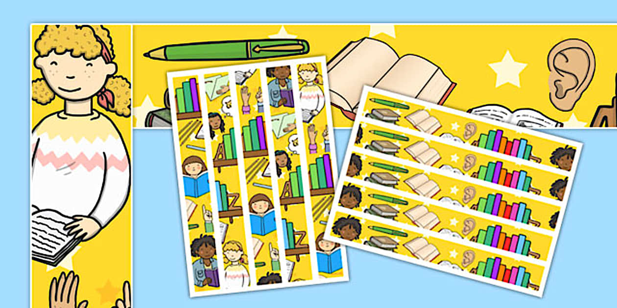 Literacy Borders for Display | Primary Resources - Twinkl