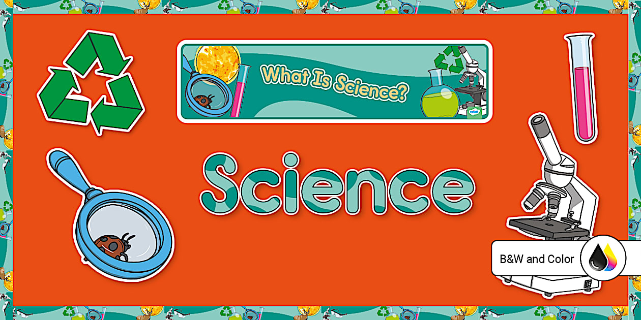 What Is Science? Informational Bulletin Board Pack for K-2nd