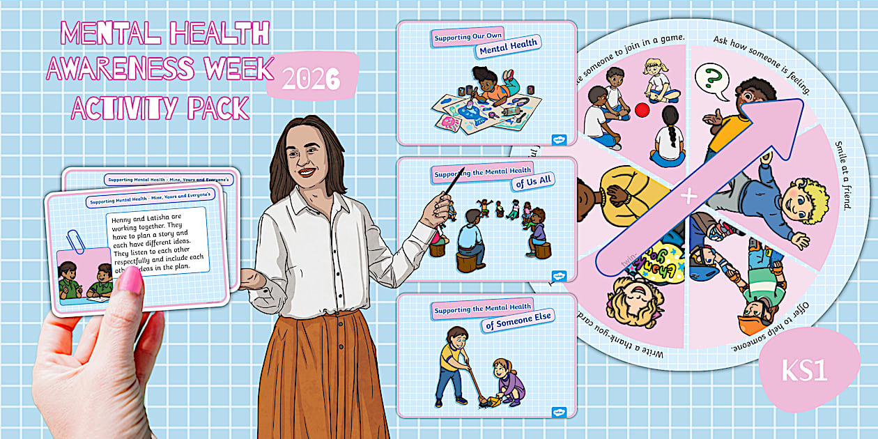 2026 Mental Health Awareness Week KS1 Activity Pack
