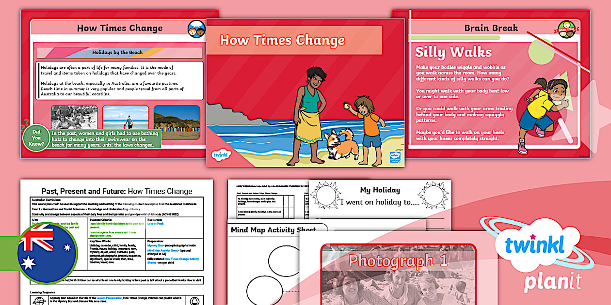 Year 1 HASS History Past, Present and Future Lesson 3
