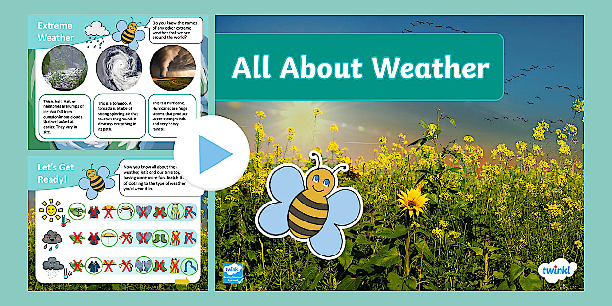 All About the Weather PowerPoint | Twinkl (teacher made)