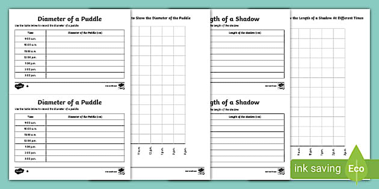 Time Graph Worksheets - KS2 (teacher made) - Twinkl