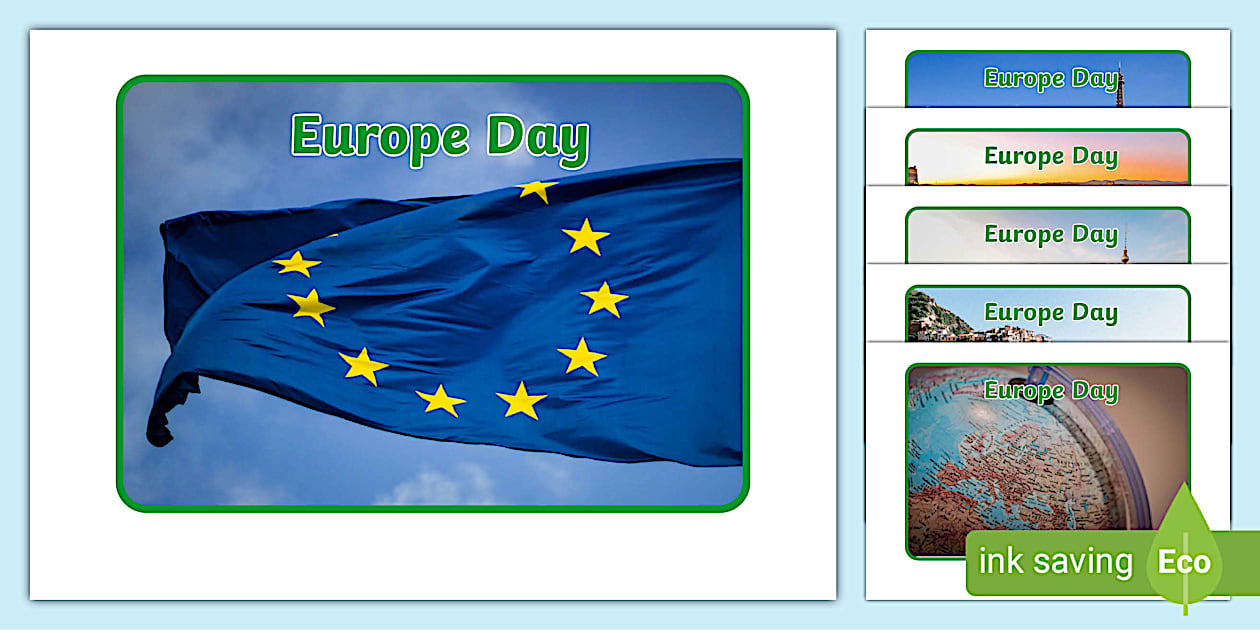 Europe Day Photo Pack (teacher made) - Twinkl