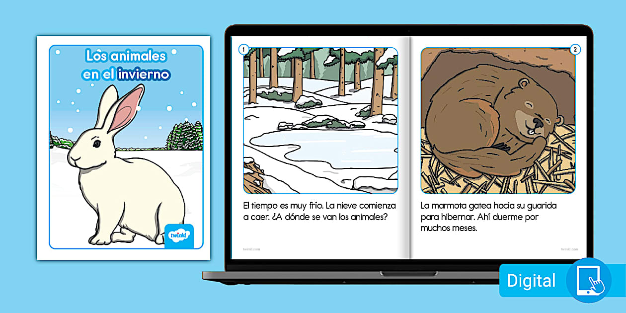 eBook emergente: Los animales en el invierno (Teacher-Made)
