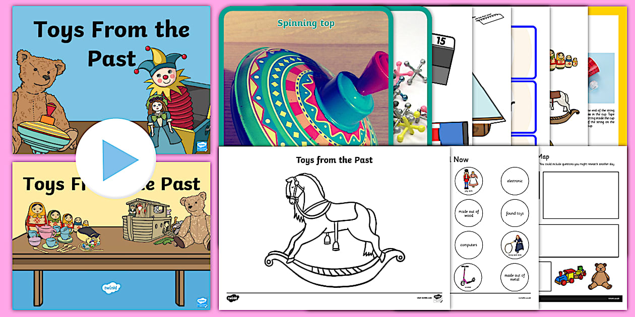 Toys From The Past Resource Pack (professor feito) - Twinkl