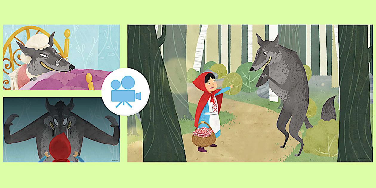 Little Red Riding Hood Story Animation | Twinkl Go! - Twinkl