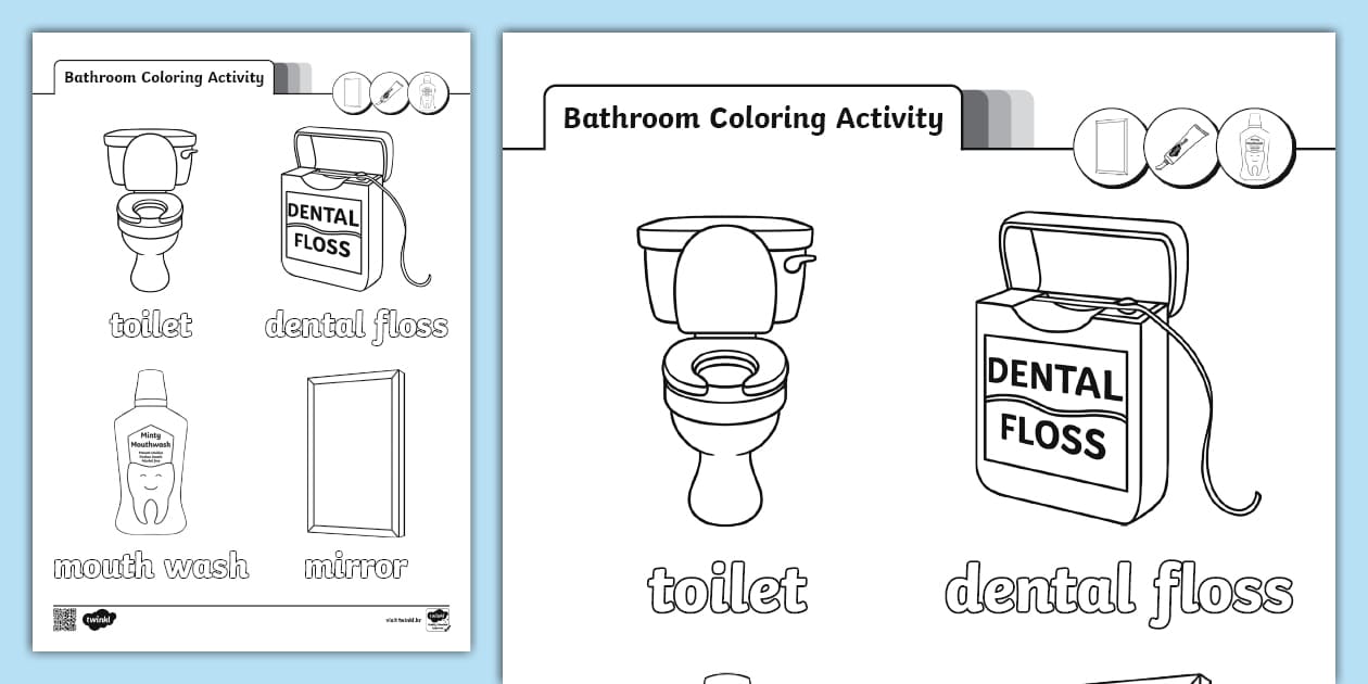 02 Teacher I Am Done | Bathroom Coloring Activity