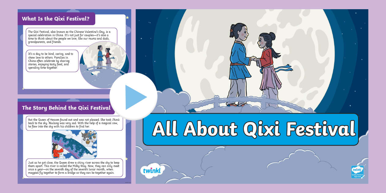 All About Qixi Festival PowerPoint (teacher made) - Twinkl