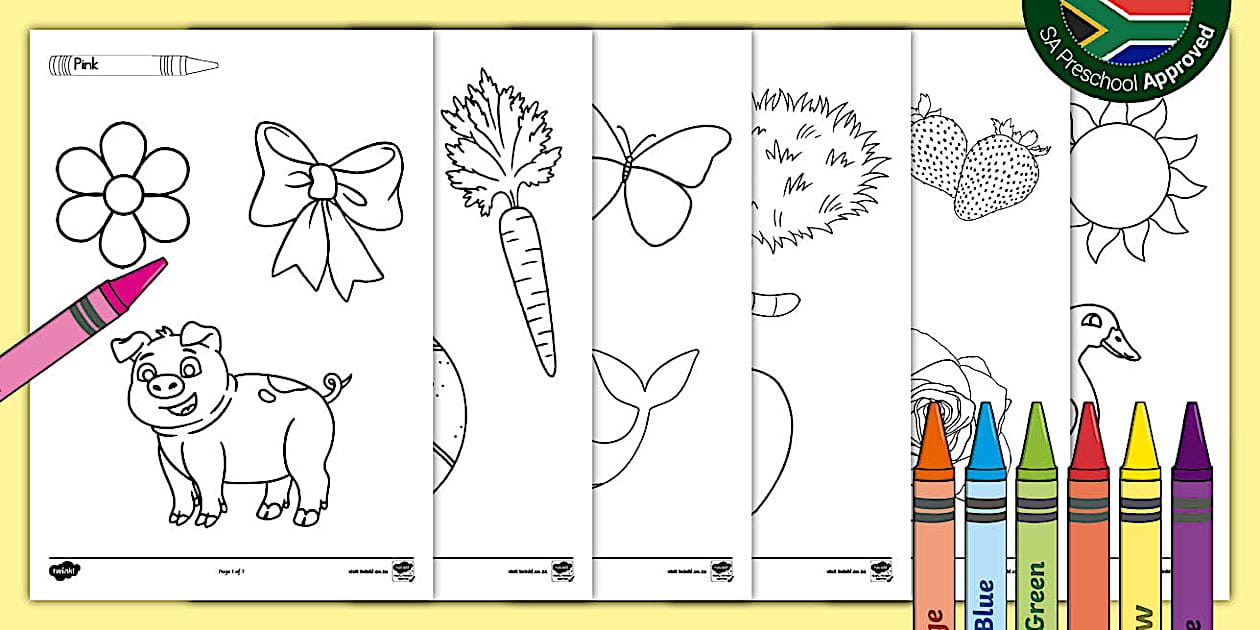 Toddlers: Numeracy Colouring Sheets (teacher made) - Twinkl