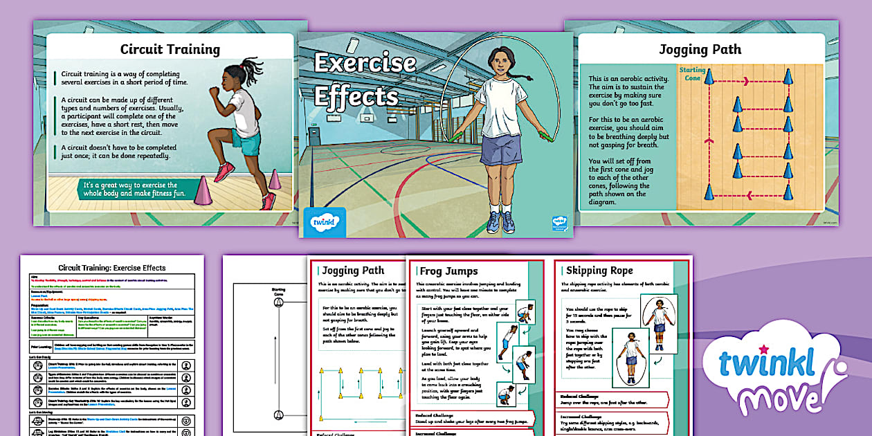 Exercise Lesson Plan | Year 4 Twinkl Move | KS2 Circuits