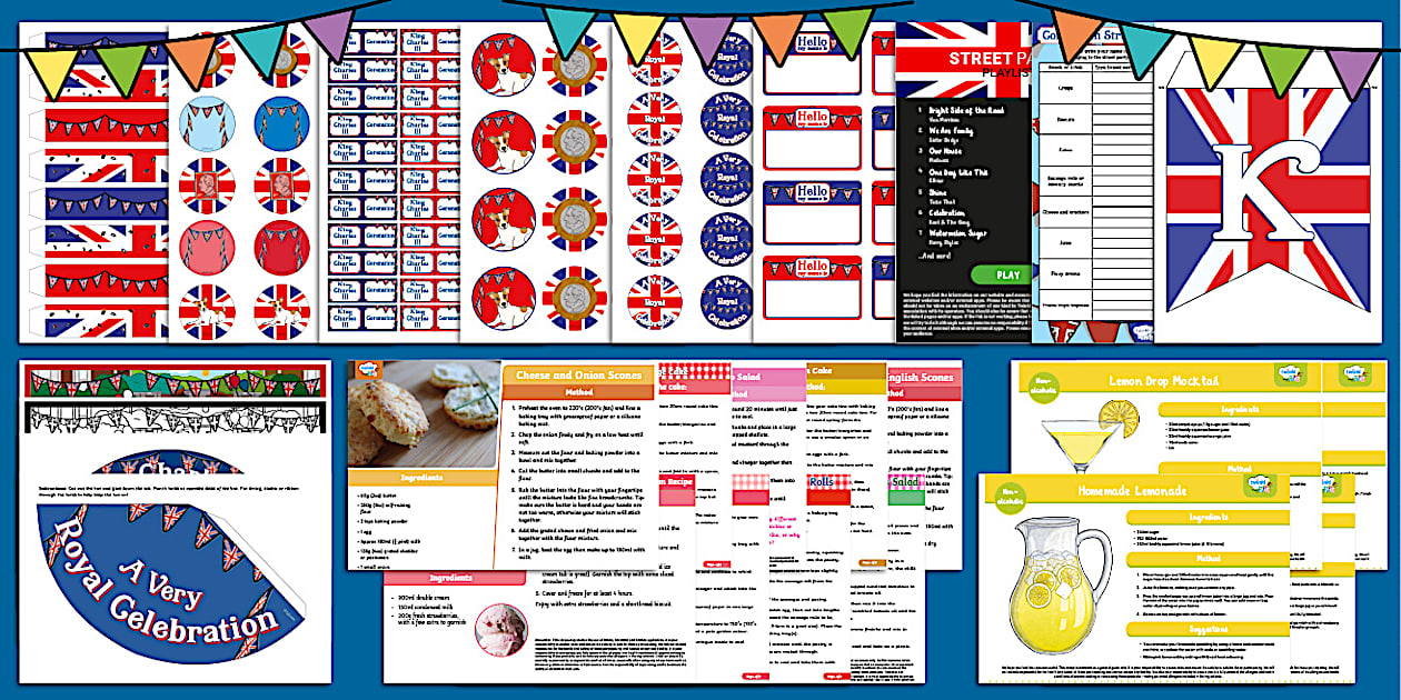 Royal Celebration Street Party Kit | Twinkl Party - Twinkl