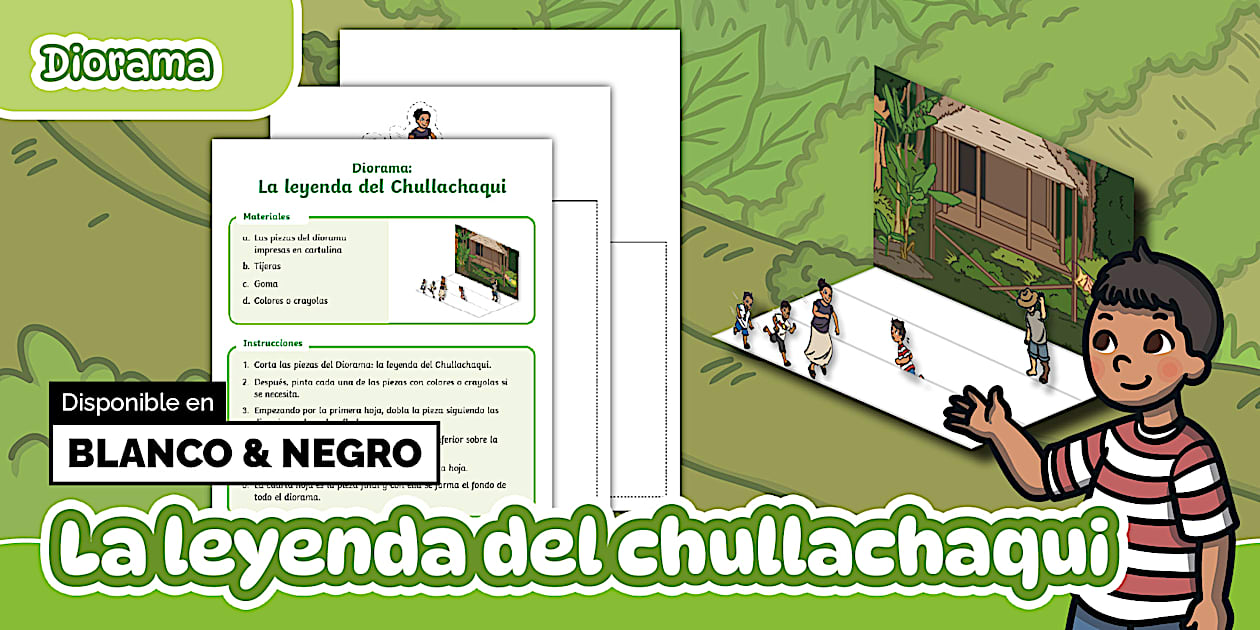 Diorama: la leyenda del Chullachaqui
