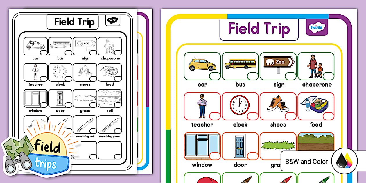 Field Trip Scavenger Hunt | Teaching Resource | Twinkl USA