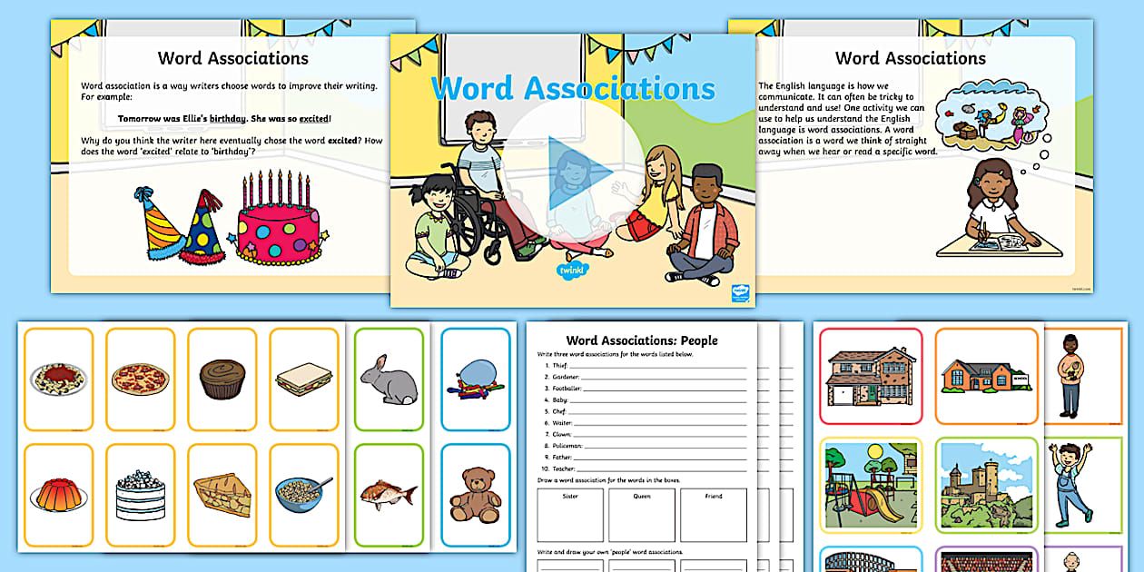 Word-Association Words Game Resource Pack | Twinkl - Twinkl
