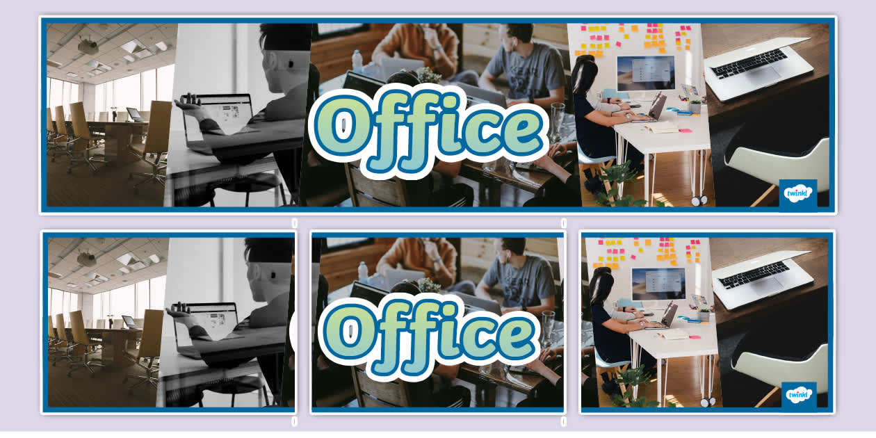 Office Photo Display Banner - Twinkl Display (teacher made)