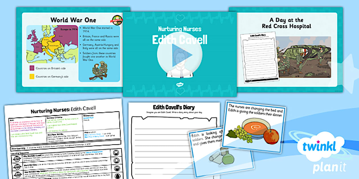 History: Nurturing Nurses: Edith Cavell KS1 Lesson Pack 4