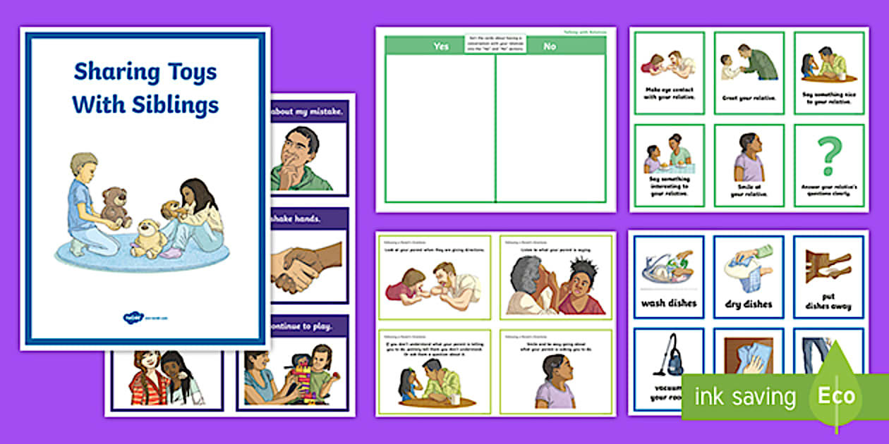 Social Situations at Home Resource Pack