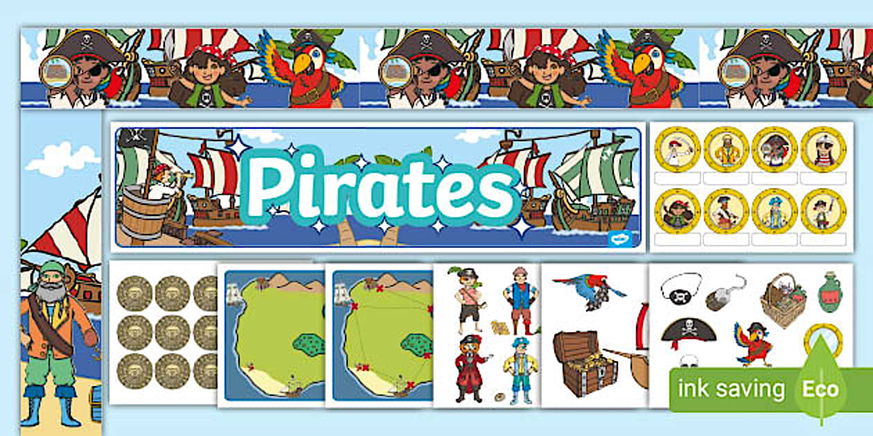Pirate Reward Display Pack (teacher made) - Twinkl