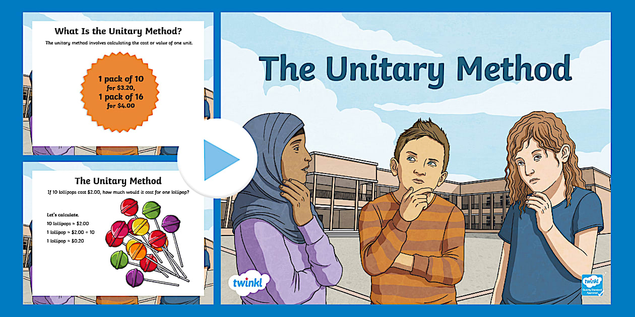 Unitary Method PowerPoint - Unitary Method Examples | Twinkl