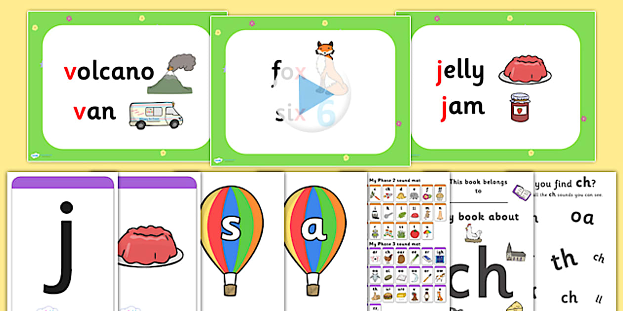 Phase 3 Resource Pack (teacher made) - Twinkl