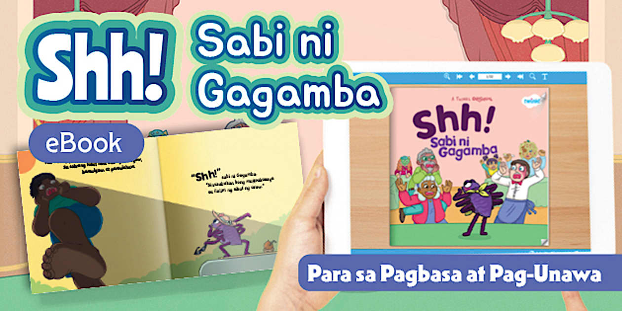 Shh! Sabi ni Gagamba e-Book | Grade 1 | Twinkl PH